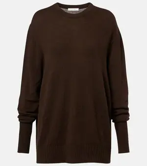 THE ROW Odelle Cashmere Sweater - Brown