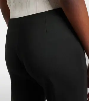 THE ROW Flamenca Wool Straight Leg Pants