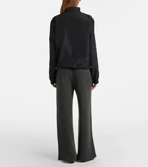 THE ROW Orpin Cashmere Wide-leg Pants - Grey