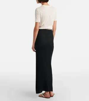 THE ROW Oboe Silk Maxi Skirt
