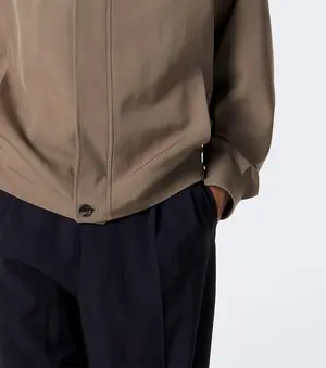 THE ROW Osano Wool Blouson Jacket