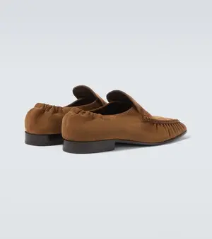 THE ROW Soft Two Suede Loafers