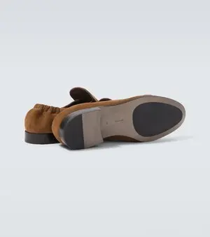 THE ROW Soft Two Suede Loafers
