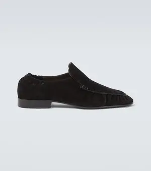 THE ROW Soft Two Suede Loafers