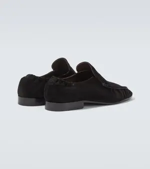 THE ROW Soft Two Suede Loafers