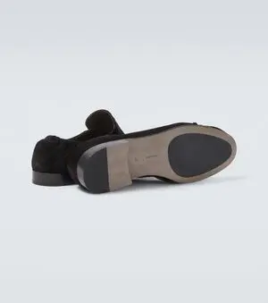 THE ROW Soft Two Suede Loafers