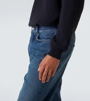 THE ROW Cyrus Cashmere And Alpaca Crewneck Sweater - Blue