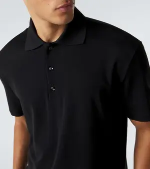 THE ROW Mistral Wool And Silk Polo Shirt