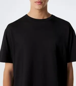 THE ROW Madoc Cotton Jersey T-shirt - Black
