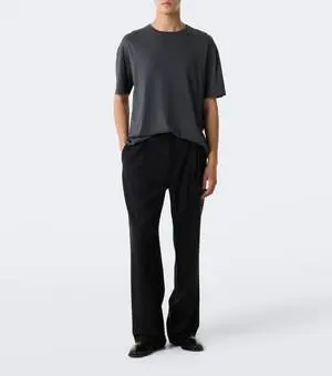 THE ROW Madoc Cotton Jersey T-shirt - Grey