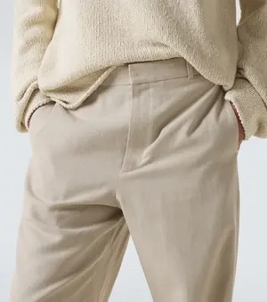 THE ROW Toril Linen-blend Wide-leg Pants