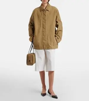 THE ROW Astra Canvas Bowling Bag