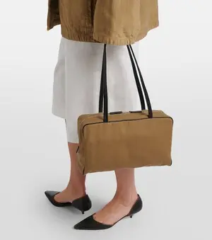 THE ROW Astra Canvas Bowling Bag