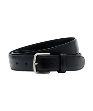 THE ROW Classic Leather Belt - Black