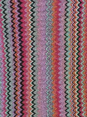 Missoni Zigzag-knit Fringed Scarf