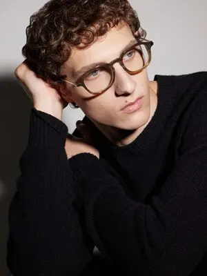 Dior Geometric Acetate Full Rim Eyeglasses