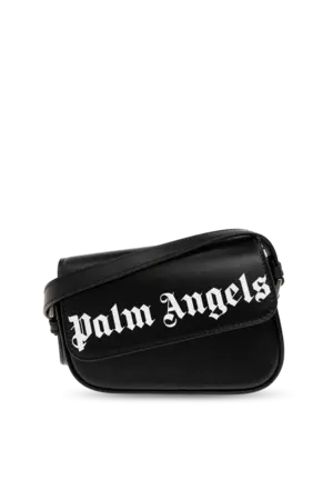 Palm Angels Leather Bag With Logo