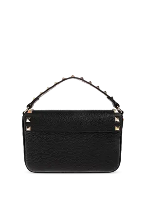 Valentino Garavani Rockstud Top Handle Bag - Black