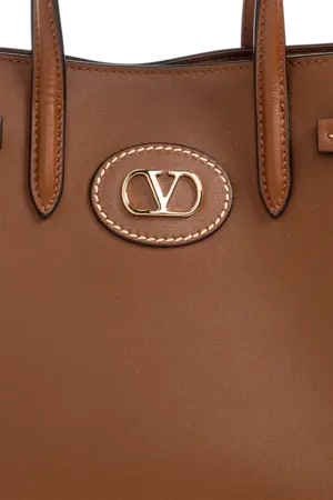 Valentino Garavani Smooth Calf Leather Structured Bag