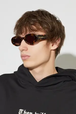 Palm Angels Sunglasses - Brown