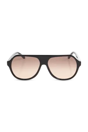 Palm Angels Aviator Sunglasses - Black