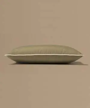 BUSINESS & PLEASURE The Rectangle Throw Pillow Pillow - Green