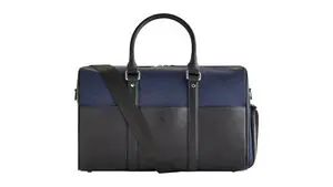 Kith Monogram Nylon Leather Traveler Bag - Nocturnal