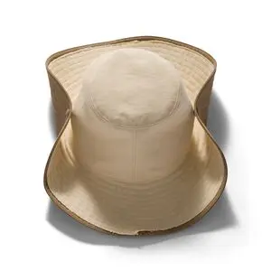 Miu Miu Drill Cowboy Hat - Ecru/cork