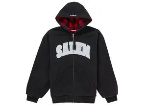 Supreme Salem Zip Up Hooded Sweatshirt