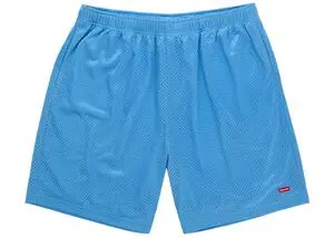 Supreme Supreme Small Box Baggy Mesh Short Light Blue