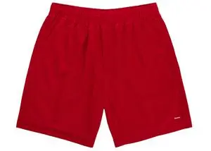 Supreme Small Box Baggy Mesh Short - Red