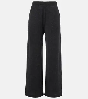 THE ROW Orpin Cashmere Wide-leg Trousers