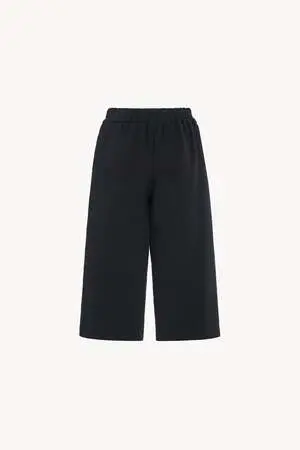 THE ROW Ozias Cropped Jersey Jogger Pants