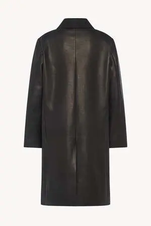 THE ROW Cintia Leather Car Coat