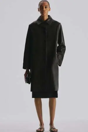 THE ROW Cintia Leather Car Coat