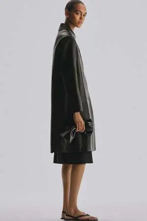 THE ROW Cintia Leather Car Coat