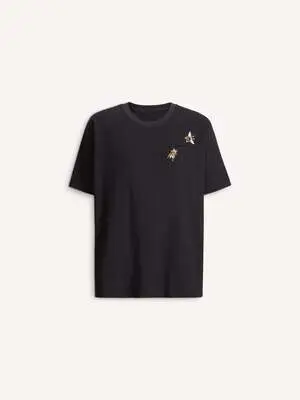 Balmain Embroidered Insect T-shirt