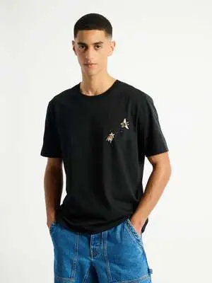 Balmain Embroidered Insect T-shirt