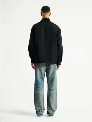 Balmain Wool Twill Overshirt