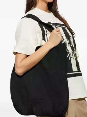 SAMSOE SAMSOE Samira Ribbed-knit Shoulder Bag