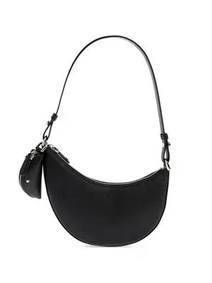 Kate Spade New York Pebbled Leather Crescent Shoulder Bag - Black