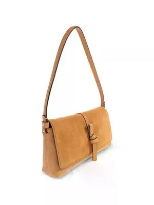 Kate Spade New York Small Loop Suede-panelled Knotted Shoulder Bag