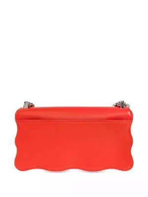 Kate Spade New York Deco Wavy Scalloped-edge Leather Crossbody Bag
