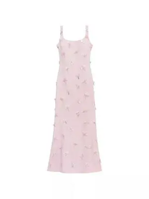 Simkhai Briella Floral-appliqué Gown - Pink