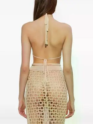 Attico Crochet Scalloped-edge Bra