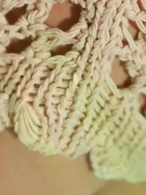 Attico Crochet-knit Mini Dress