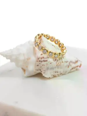 AUREE JEWELLERY Ortigia Moissanite Ring