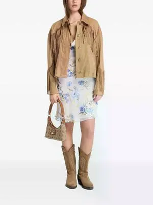 Guess Floral Print Mini Dress