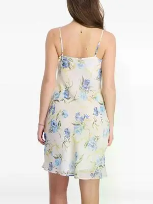 Guess Floral Print Mini Dress