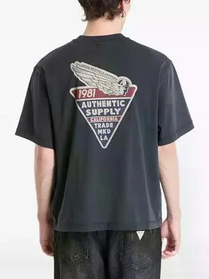 Guess Logo-print Graphic-print T-shirt
